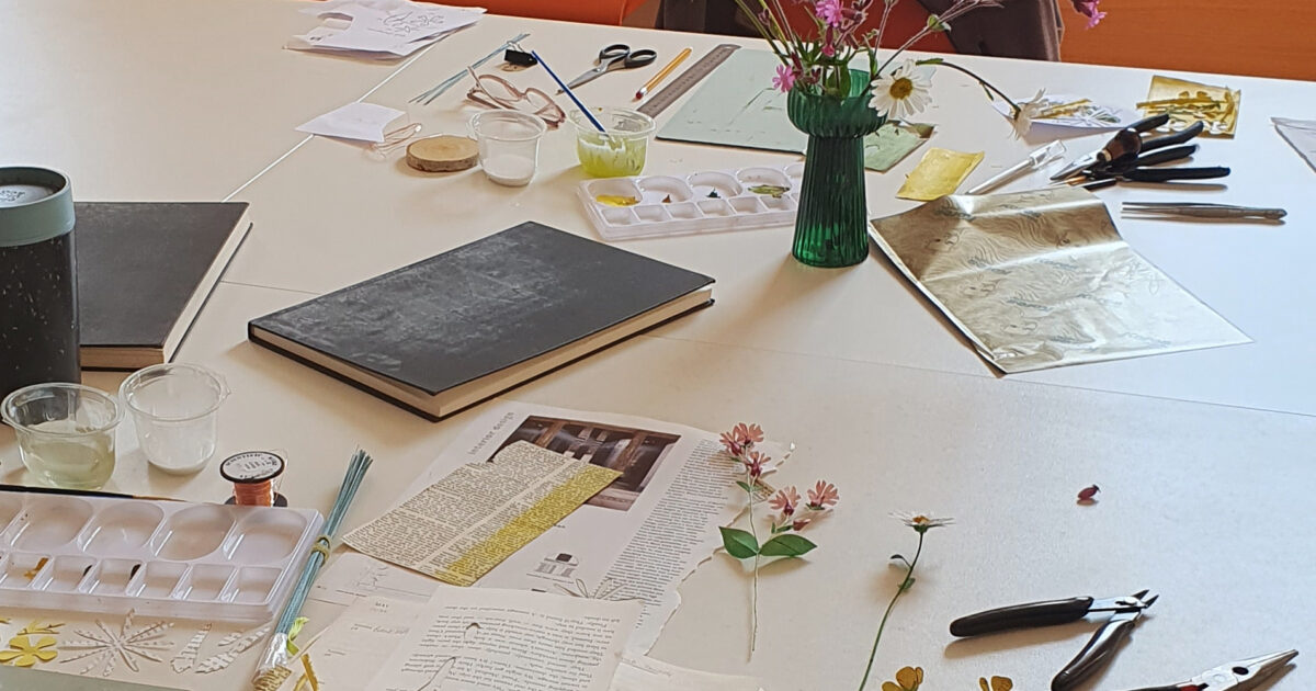 Paper Wild Flower Making with Kate Kato | Oriel Davies Gallery