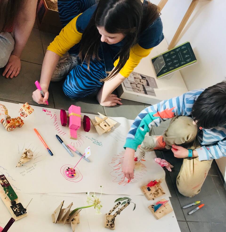 Cardboard Birds | Oriel Davies Gallery