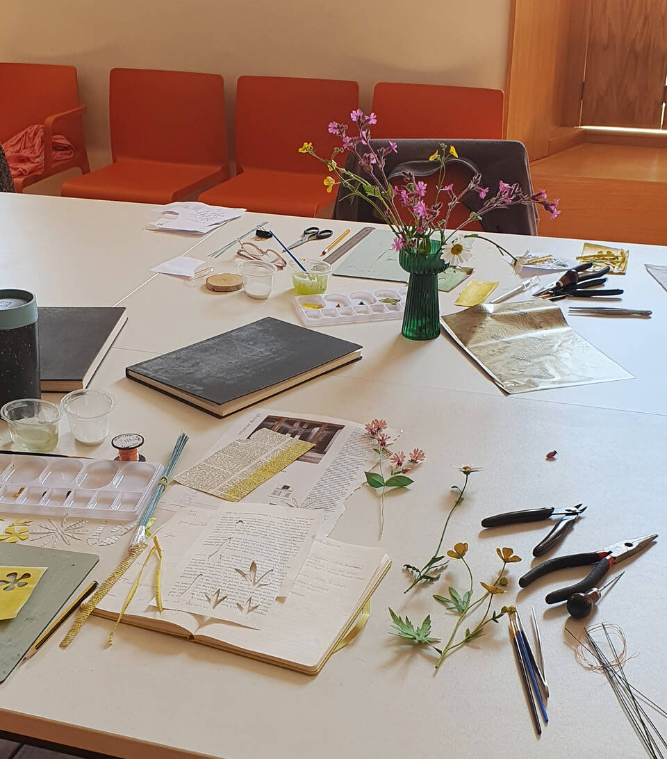 Paper Wild Flower Making with Kate Kato | Oriel Davies Gallery