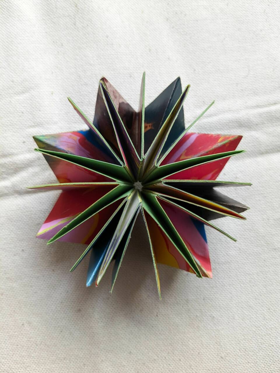 Jennifer Banfield - Star Concertina bookmaking… | Oriel Davies Gallery
